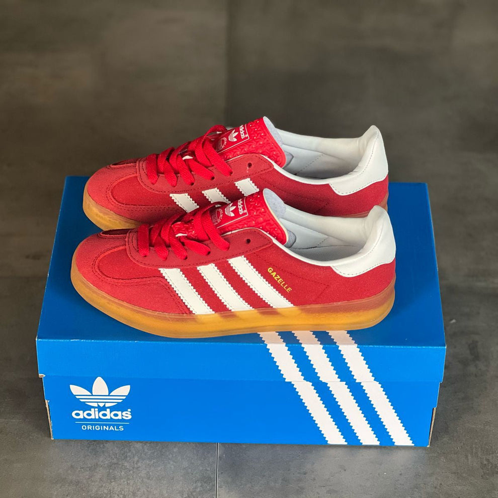 ADIDAS GAZELLE ROJA | DAMA – Innova Shoes